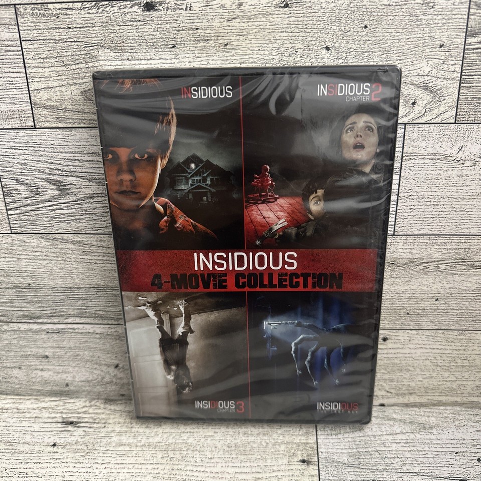 NEW Insidious: 4-Movie Collection DVD Insidious/Chapter 2 /Chapter 3 ...