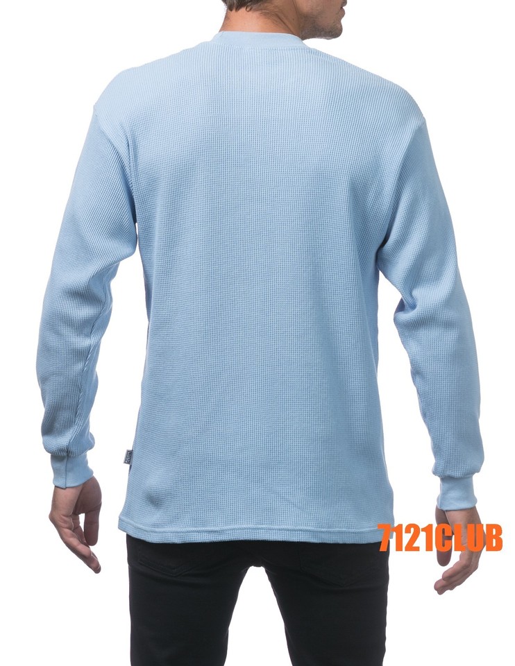 PRO CLUB THERMAL T SHIRTS PROCLUB MEN HEAVYWEIGHT LONG SLEEVE SHIRT BIG ...