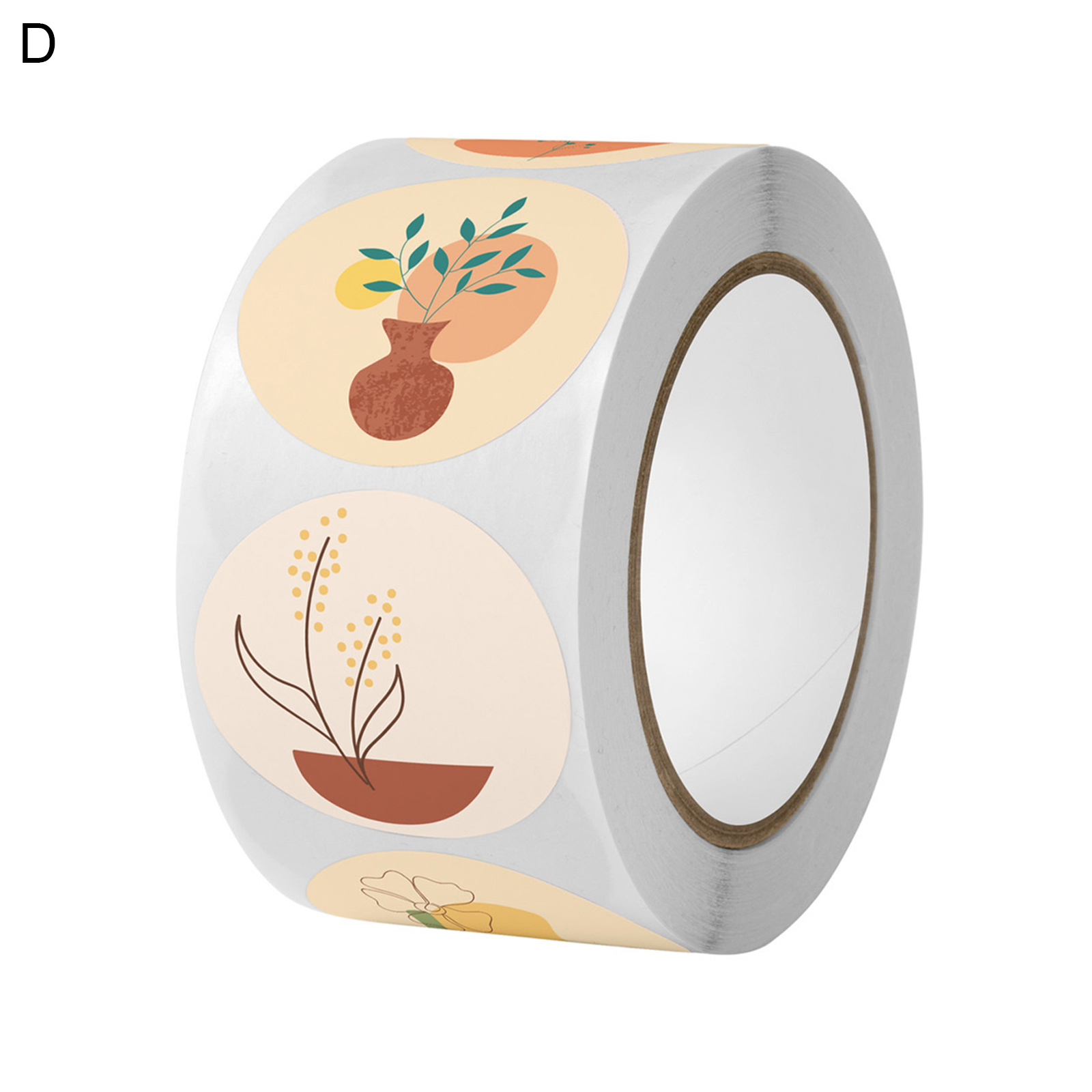 1 Roll Sticker Exquisite Cute Practical Concise Style Gift Tag Sticker ...