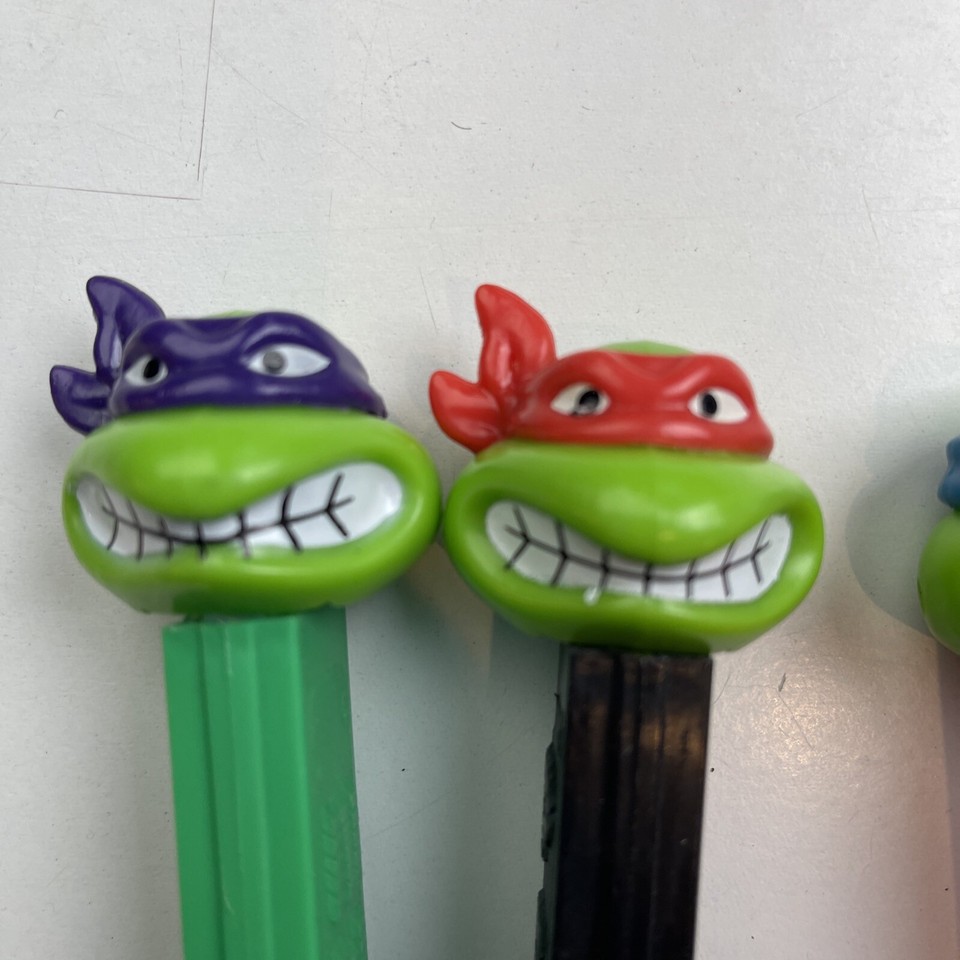 Pez Dispensers-Teenage Mutant Ninja Turtles Lot Of 4 | eBay