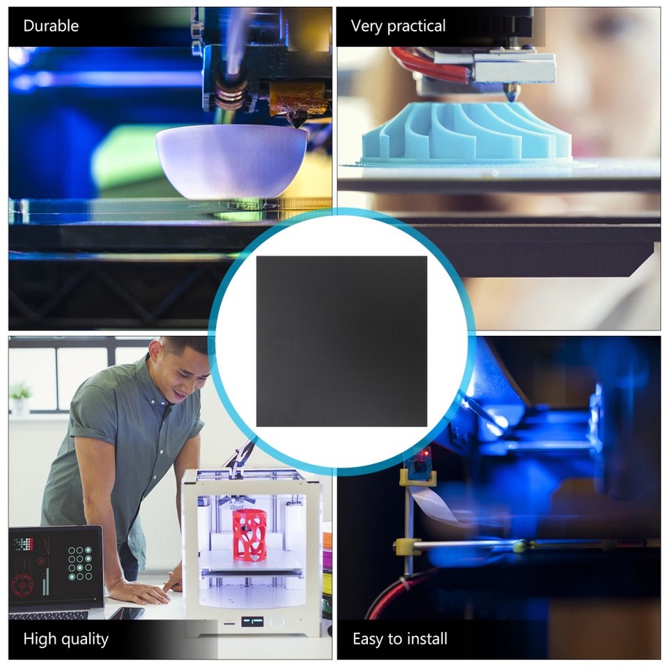 2 PCS Hot Bed Stickers Spring Steel Print Printer Adhesive Platform | eBay