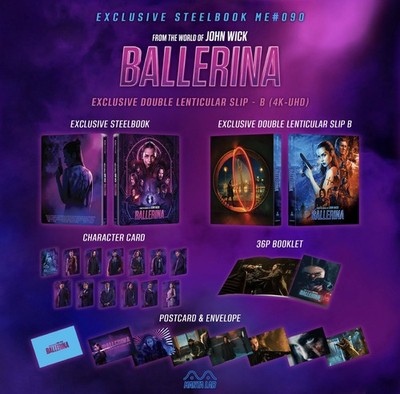 Ballerina Manta Lab Double Lenticular B 4K Steelbook #65/1000 | eBay ...