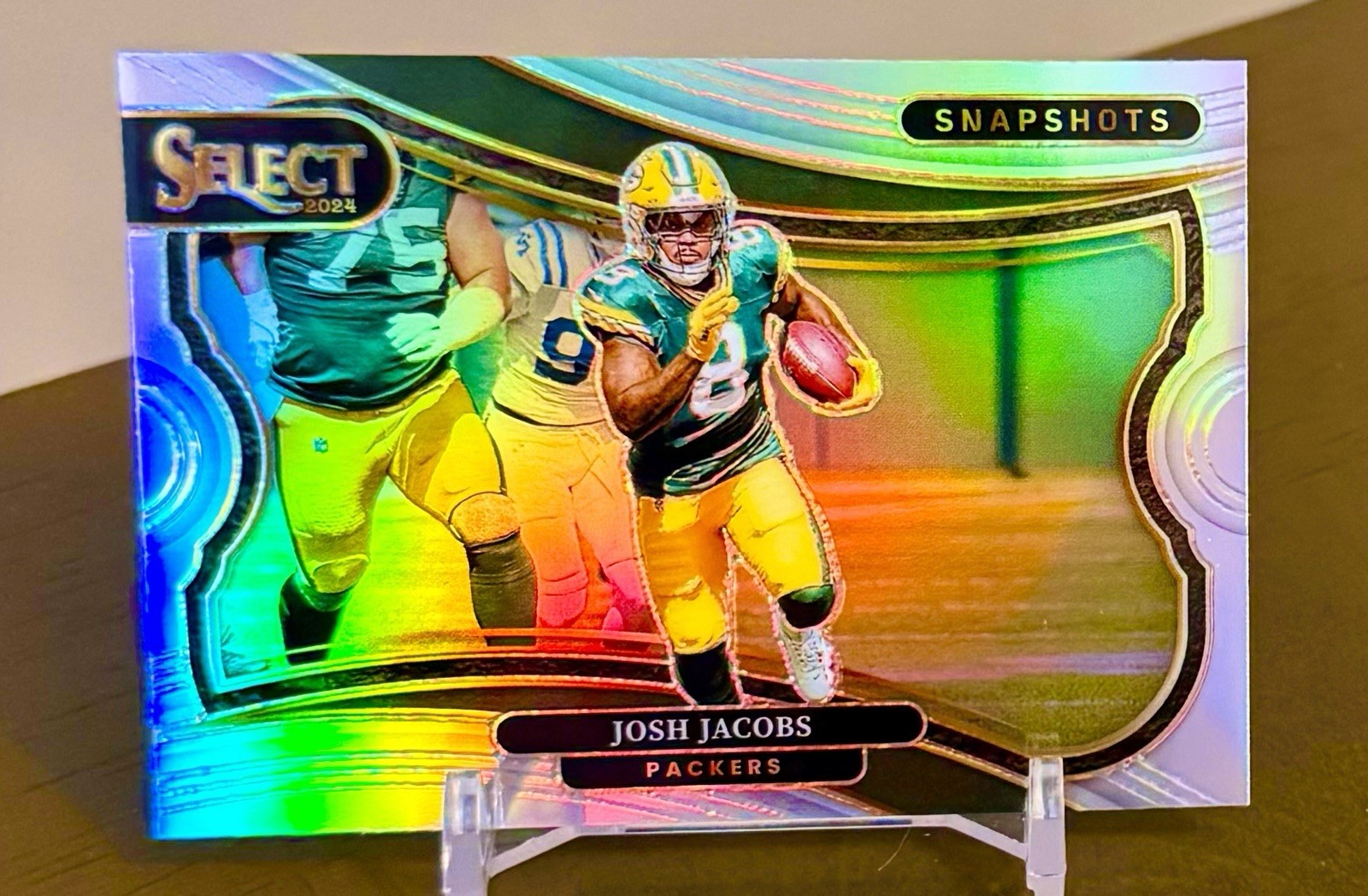 Josh Jacobs 2024 Prizm #102 Silver Price Guide - Sports Card Investor