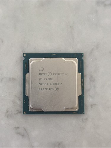 Intel Core I7-7700K Processor (4.2 GHz, Quad-Core, LGA 1151) - SR33A ...