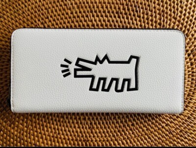 COACH long Zip wallet,F87107, Keith Haring, Barking dog COACH long Zip wallet,F87107, Keith Haring, Barking dog