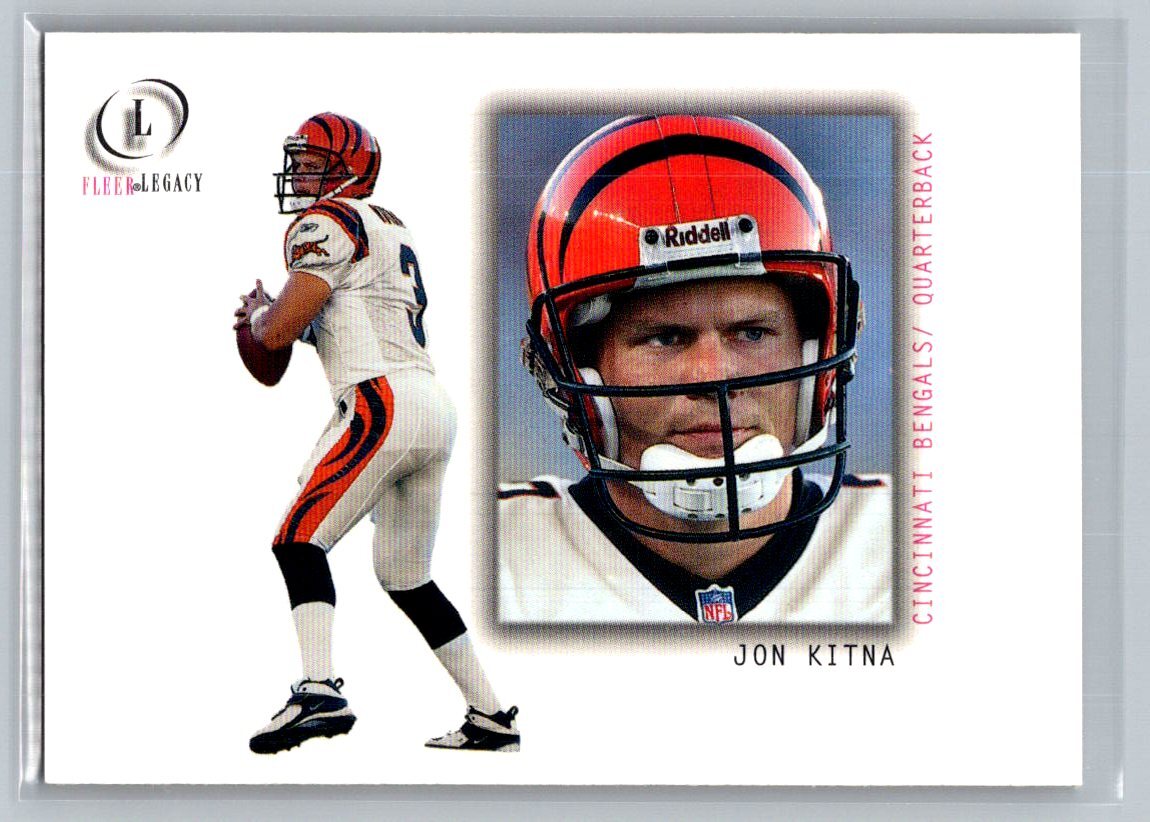 2001 Fleer Legacy #6 Jon Kitna Cincinnati Bengals Football Card | eBay