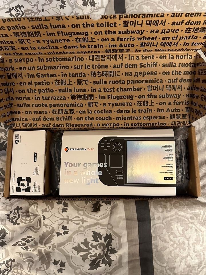 Valve Steam Deck OLED 512GB Handheld Console (Black) | FAST DISPATCH ...