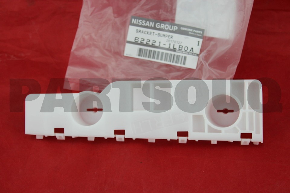 622211LB0A Genuine Nissan BRACKET-FRONT BUMPER SIDE,LH 62221-1LB0A | eBay