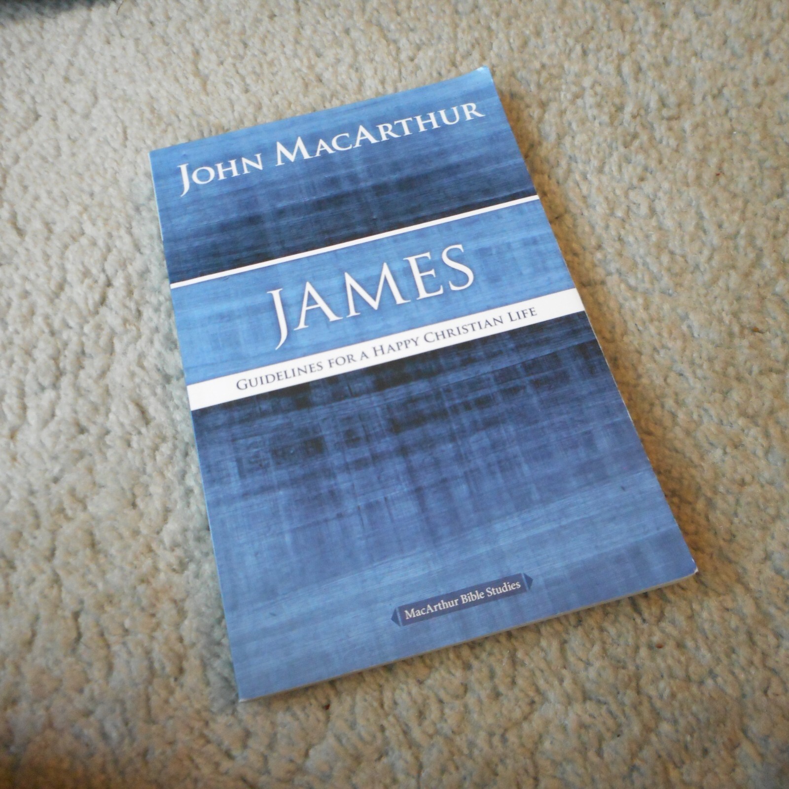 James: Guidelines for a Happy Christian Life James MacArthur Paperback ...