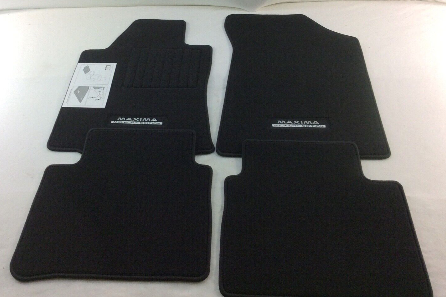 T99E2-4RA0F - Nissan Maxima Midnight Ed. CGG Floor Mats NEW OEM ...
