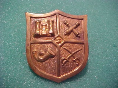 CIVIL WAR UNION M-1858 WEST POINT CADET EMBLEM FOR KEPI, HAT, CAP NON ...