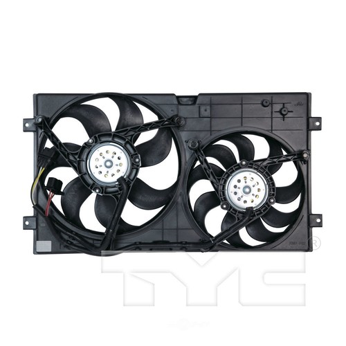 Radiator Fan Assembly For 1998-2007 Volkswagen Beetle 2002 1999 2000 ...