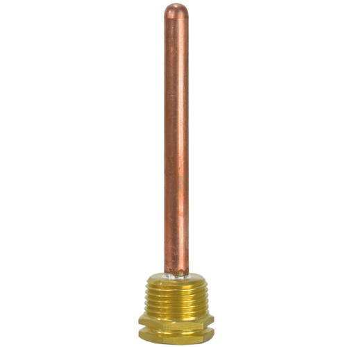 1/2" immersion sleeve protection tube pocket sensor temperature probe ...