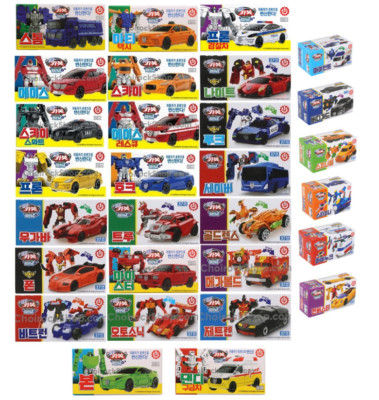 Hello Carbot MINI Bot All Collection Series Transformation Figure Robot ...