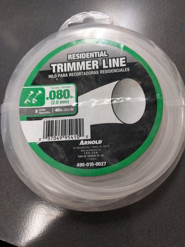 Arnold Trimline .080-Inch x 40-Foot Residential Grade Trimmer Line | eBay