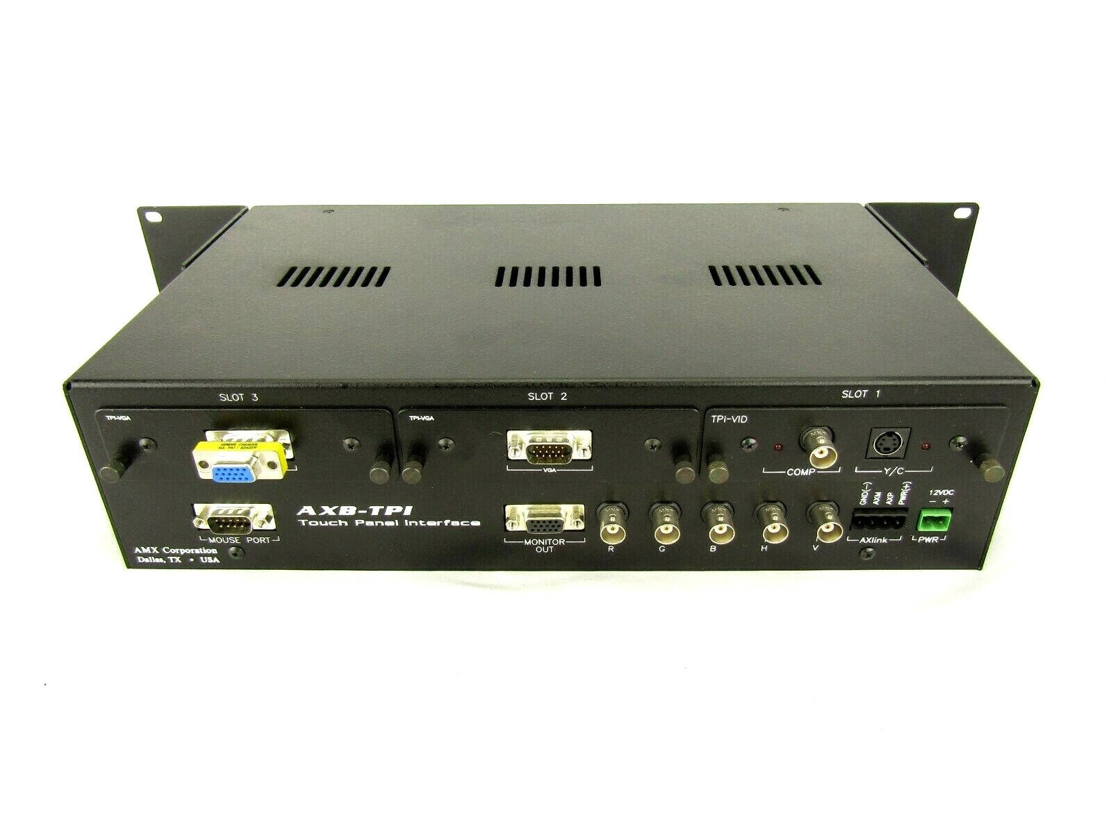 AMX AXB-TP1 Touch Panel Interface w/ (2) VGA & (1) TPI-VID Modules w ...