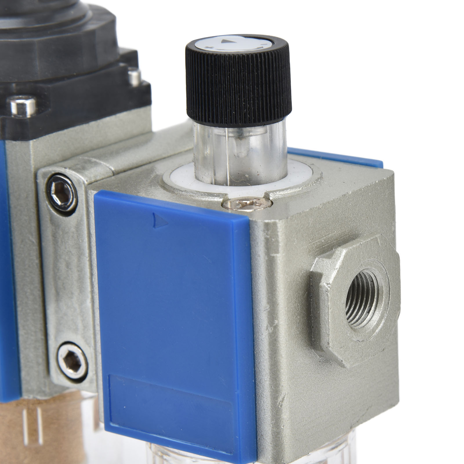 PT1/8 PT1/4 Air Compressor Flow Filter Pressure Regulator Lubricator ...