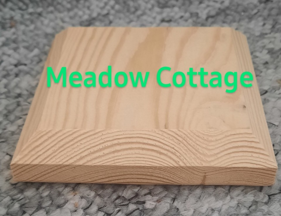 10 x Fence Post Caps 4"x 4" (95mm x 95mm) To Suit 3” Posts. Wood Stain ...