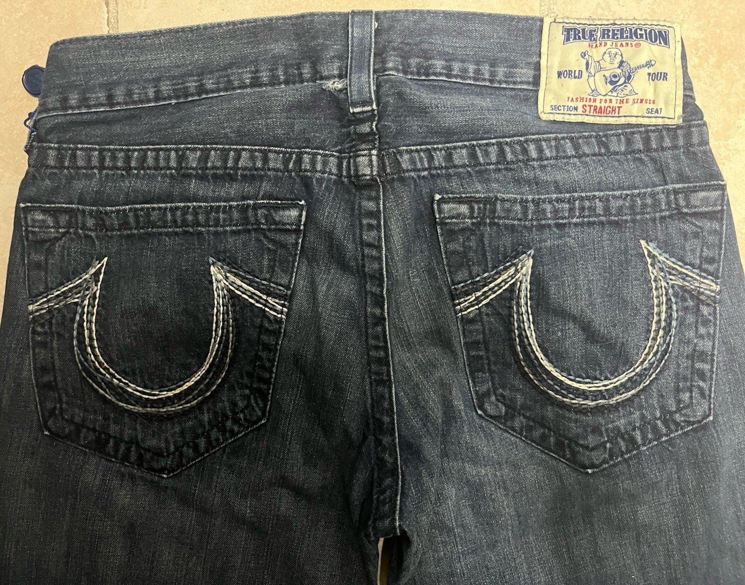 True Religion Jeans Straight 34 Men Vintage - Gem