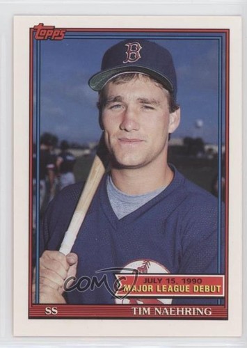 1990-91 Topps Major League Debut 1990 Box Set Tim Naehring #113 0a2 | eBay