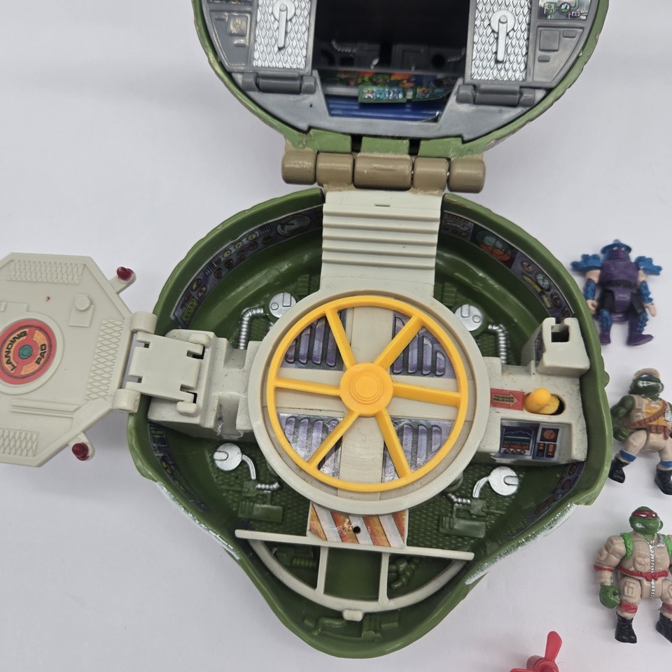 1994 TMNT Mini Mutants Leonardo’s Mutant Military Playset & Tokka ...