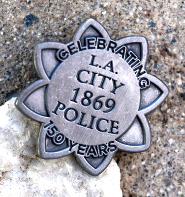 LAPD 150th Anniversary Pin 1 inch Diameter | eBay