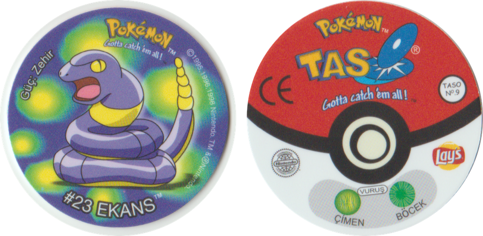 Pokemon Tasos. RARE Pokemon 1995-1998 Tazos. Pokemon Tazos Originales ...