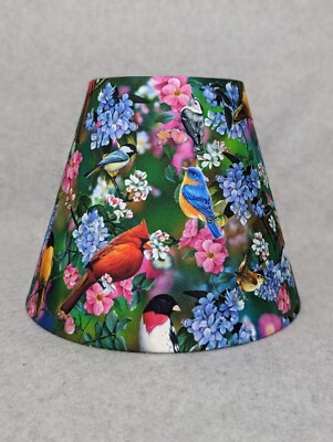Realistic Birds Lamp Shade. Bird. Cardinal. Bluejay | eBay