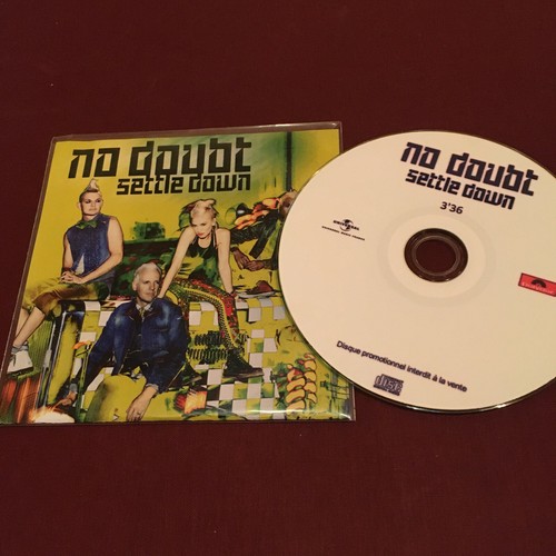 NO DOUBT - SETTLE DOWN - RARE FRENCH PROMO CD!!!!! | eBay