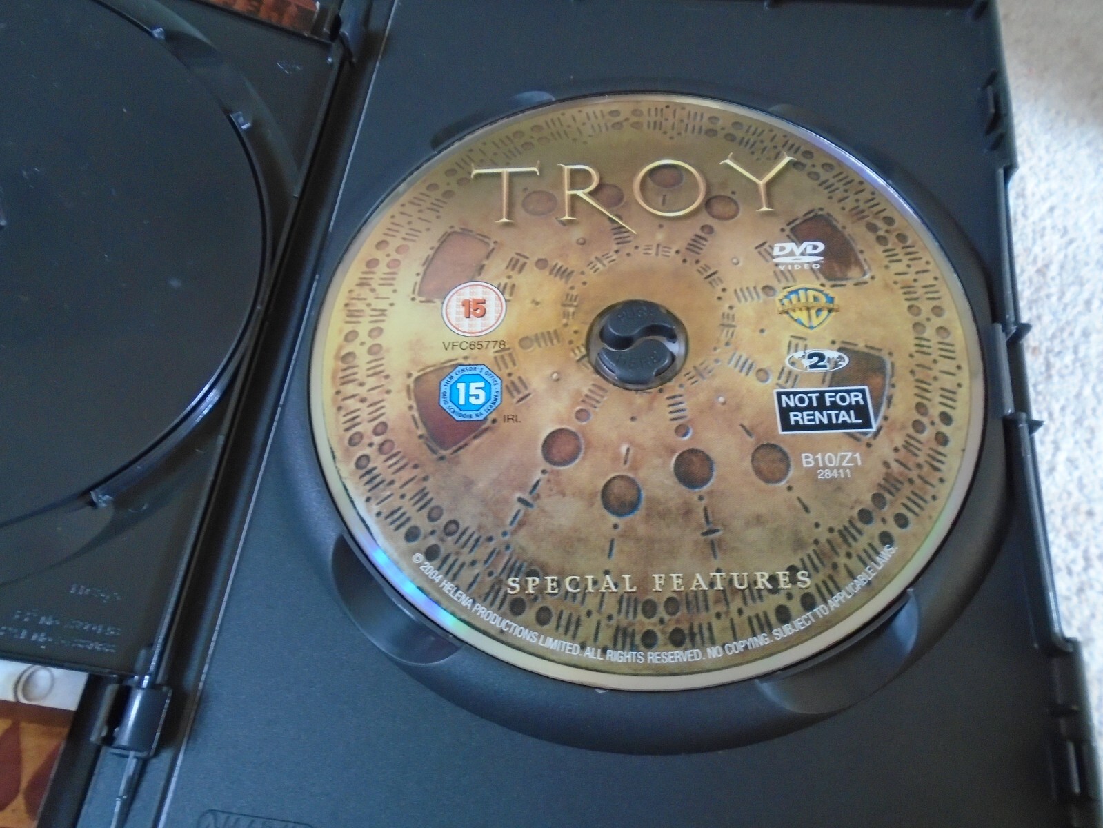 Troy (DVD, 2004, 2-Disc widescreen Edition Set) starring Brad Pitt | eBay