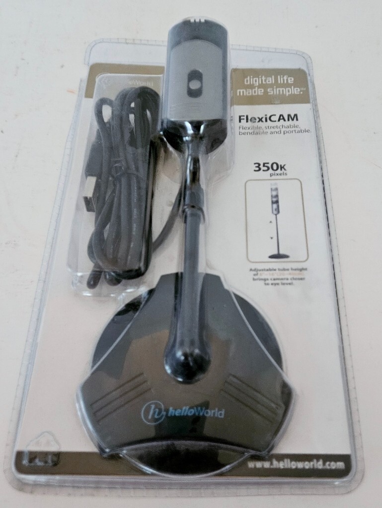 HelloWorld Digital USB Flexicam Pk-5 350k Adjustable & Compact Web ...
