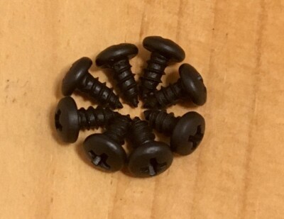 Roland Boss Pedal Black Oxide Pan Head Bottom Plate Screws - Set of 8 ...