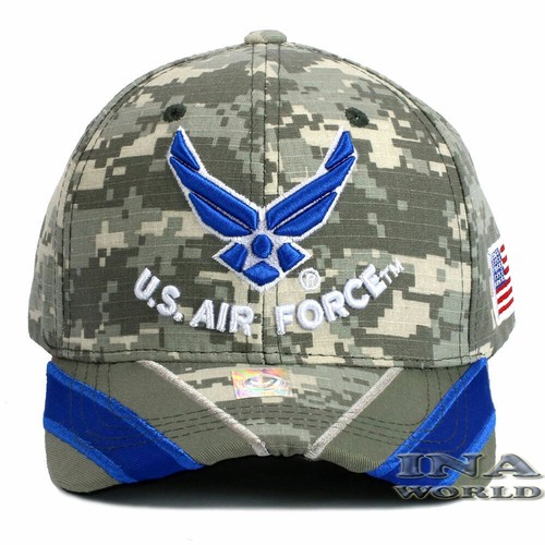 U.S.AIR FORCE Hat USAF Official Licensed Baseball Cap Flag on Side ...