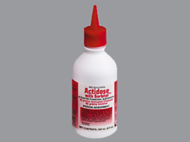 ACTIDOSE W/SORBITOL BOTTLE 25GM charcoal/sorbitol solution ORAL ORAL ...