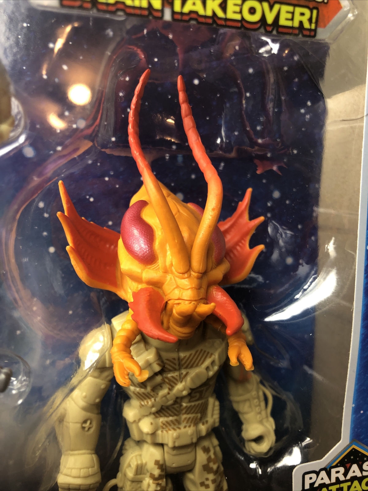 Lanard Toys Star Troopers Parasite Bug Sub-org Head-bug Figure Set ...