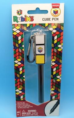 Hard to Find Rubik's Cube Ballpoint Pen Original Rubik's Product New ...