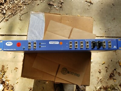 VSS Monitoring Fiber Regeneration Gigabit 1x8 Fiber Tap V1.8 S.S-J | eBay