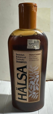 Vintage 1984 Halsa Walnut Leaves Shampoo 15 fl oz Brand New Never Used ...