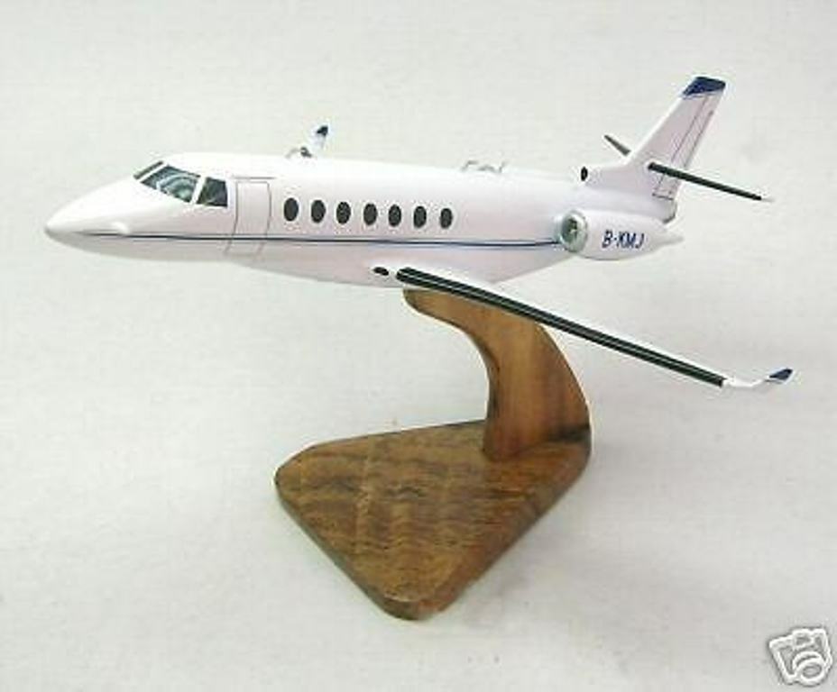Gulfstream G-200 Private Airplane Desktop Kiln Wood Model Large Free ...