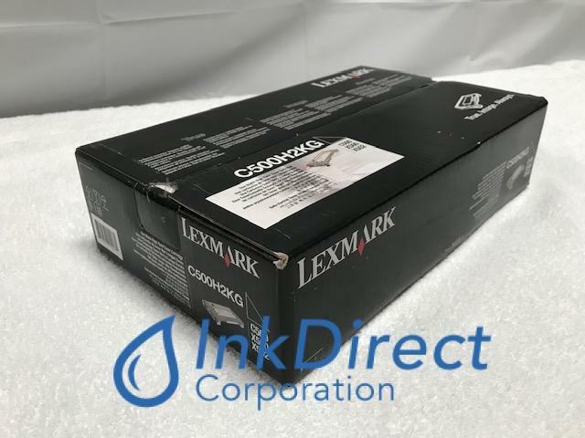 Genuine Lexmark C500H2KG Toner Cartridge Black C500 C500N X500N X502N ...