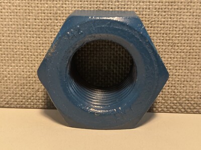 1-1/4-8 A194 2H HEAVY HEX NUT BLUE TEFLON COATED | eBay