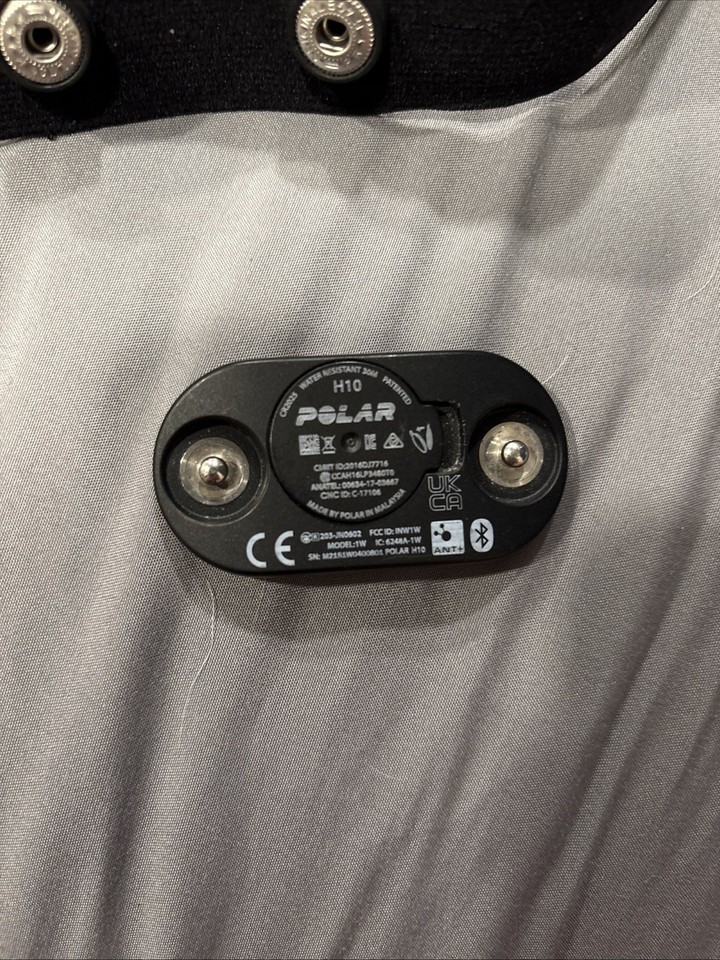 Polar H10 Heart Rate Monitor Chest Strap, Bluetooth Polar App, Water ...