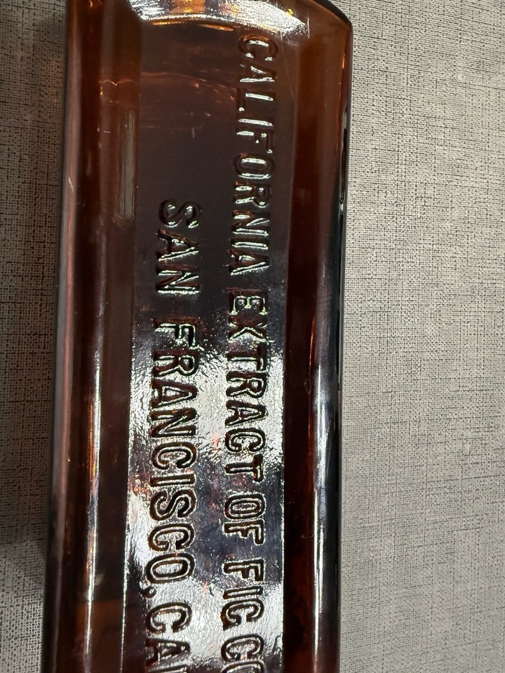 CALIFORNIA FIG BITTERS SAN FRANCISCO, CAL, BITTERS BOTTLE | eBay