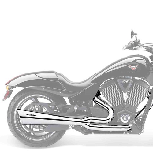 Victory Motorcycle New OEM Chrome Cobra Stage 1 Tri-Pro Exhaust ...