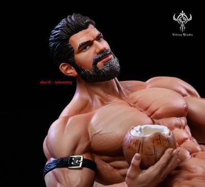 Ui KING Studio League of Legends Pool Party Graves 1:6 Scale Resin ...