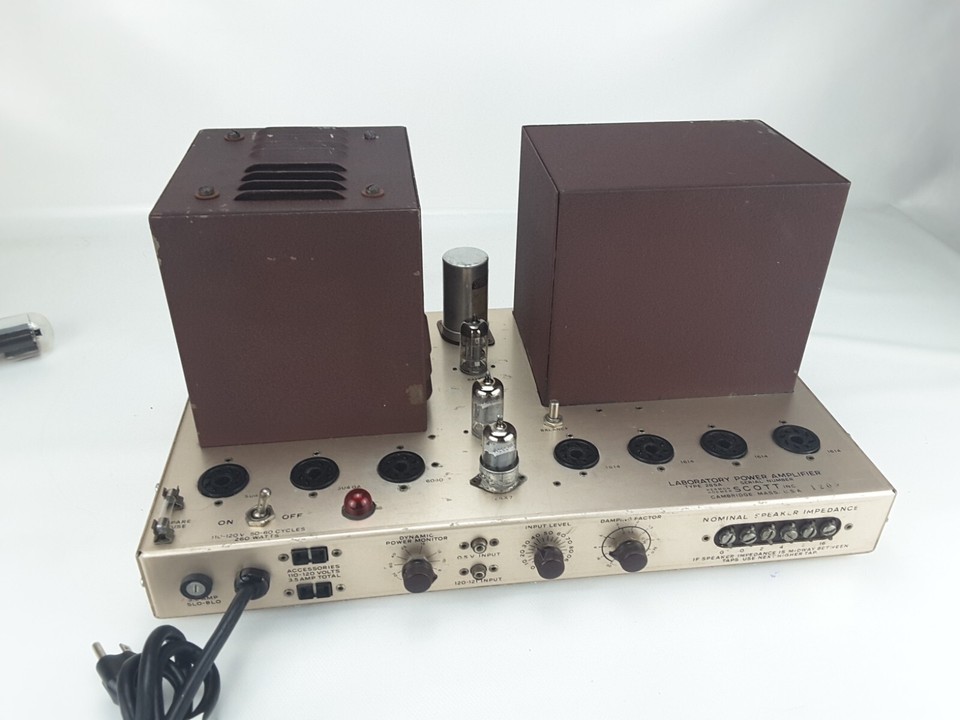 VERY RARE H.H SCOTT 265A MONOBLOCK LABORATORY TUBE AMPLIFIER | eBay