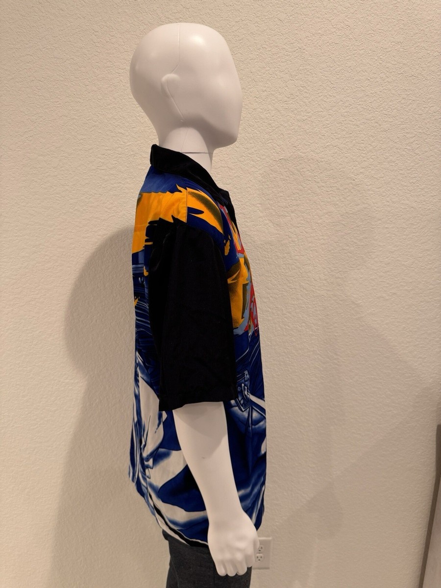 K.A.D. Clothing Co. Button Up Short Sleeve Shirt Asian Anime K.A.D. Clothing Co. Button Up Short Sleeve Shirt Asian Anime
