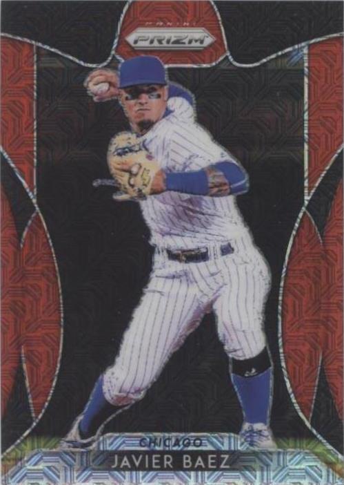 2019 Panini Prizm - Tier II Javier Báez #172 Red Mojo Prizm /299 for ...