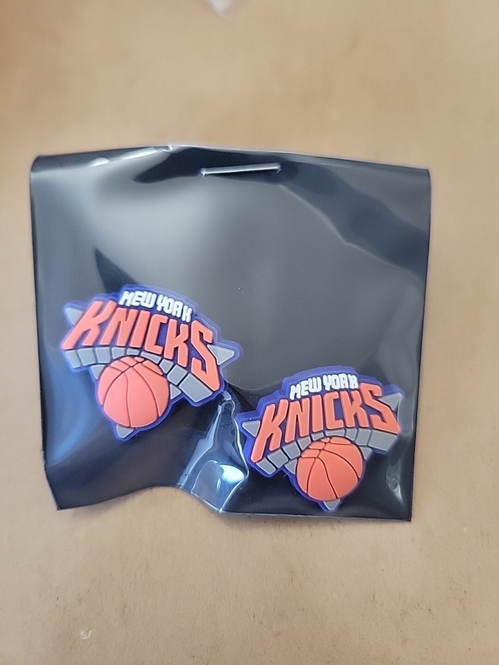 NEW YORK KNICKS Crocs Charm 3D Jibbitz NBA Shoe ACCESSORY 2 PIECES ...