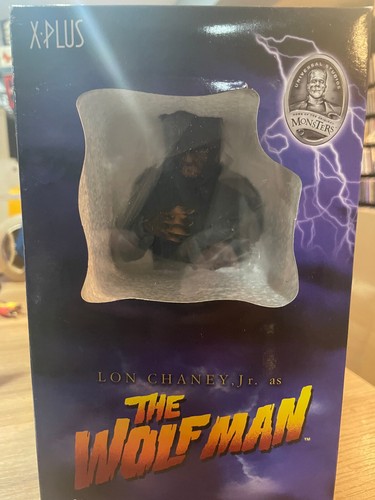 Lon Chaney Jr Wolfman Limited Edition Bust Statue X-Plus New in Box ...